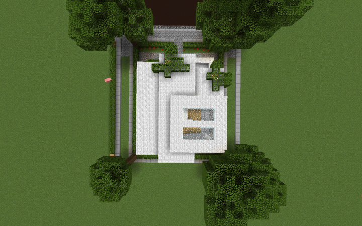 Modern House Minecraft Map