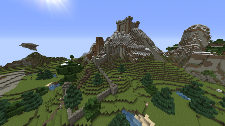 Minecraft Cursed lands (FORGE) #1 episode Minecraft Map