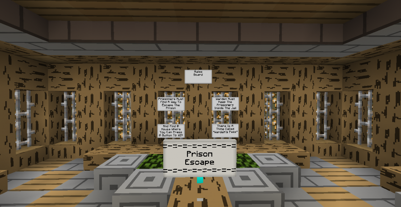 Prison Escape Minecraft Map