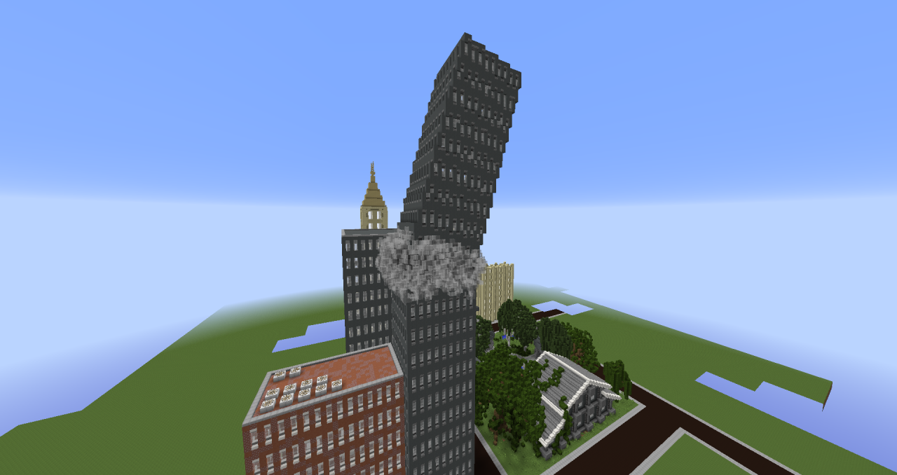 Sky Arkham Spawn (Commission) Minecraft Map
