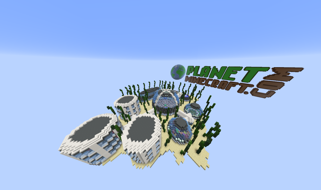 Aquatica, Underwater Sustainable City Minecraft Map