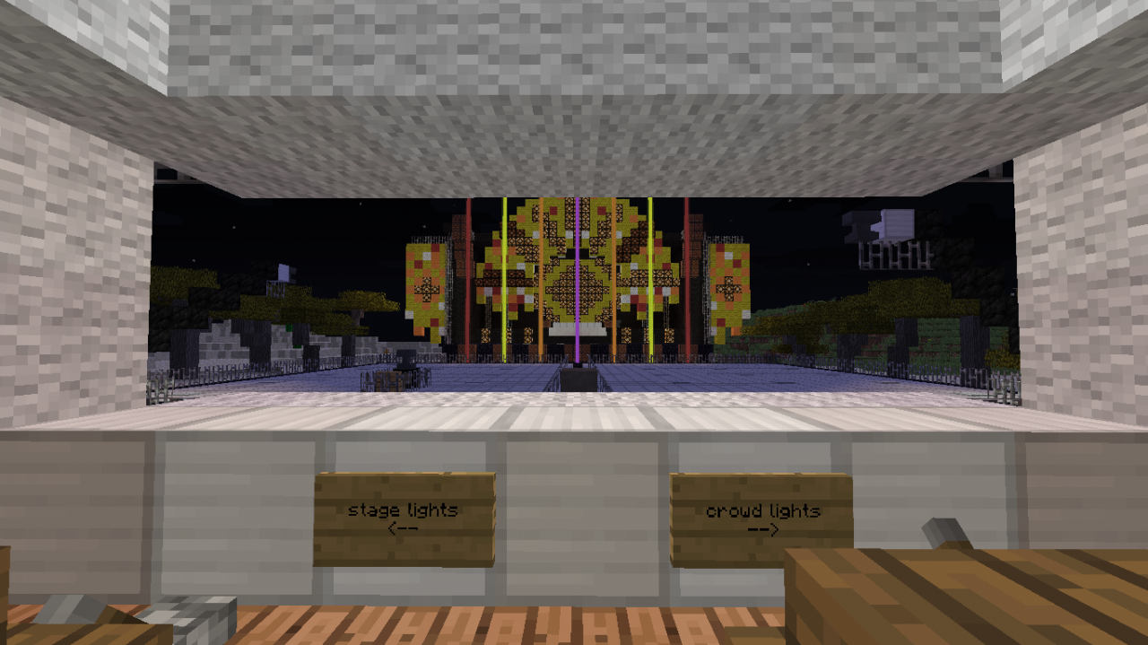 Beam Stage Minecraft Map