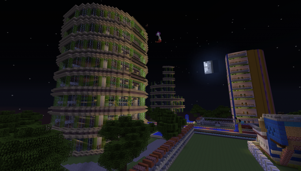 BIO city-Sustainable city project contest Minecraft Map