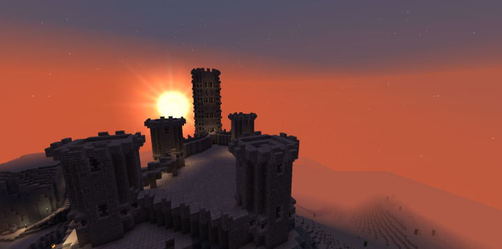 Desert Fortress Minecraft Map