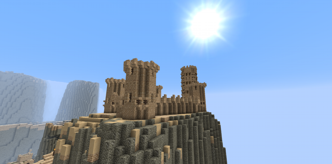 Desert Fortress Minecraft Map