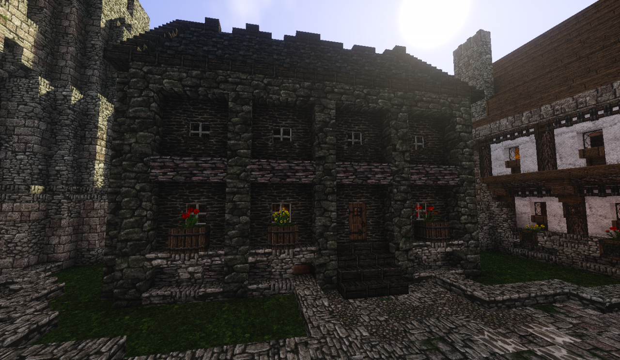 Medieval Town House Minecraft Map