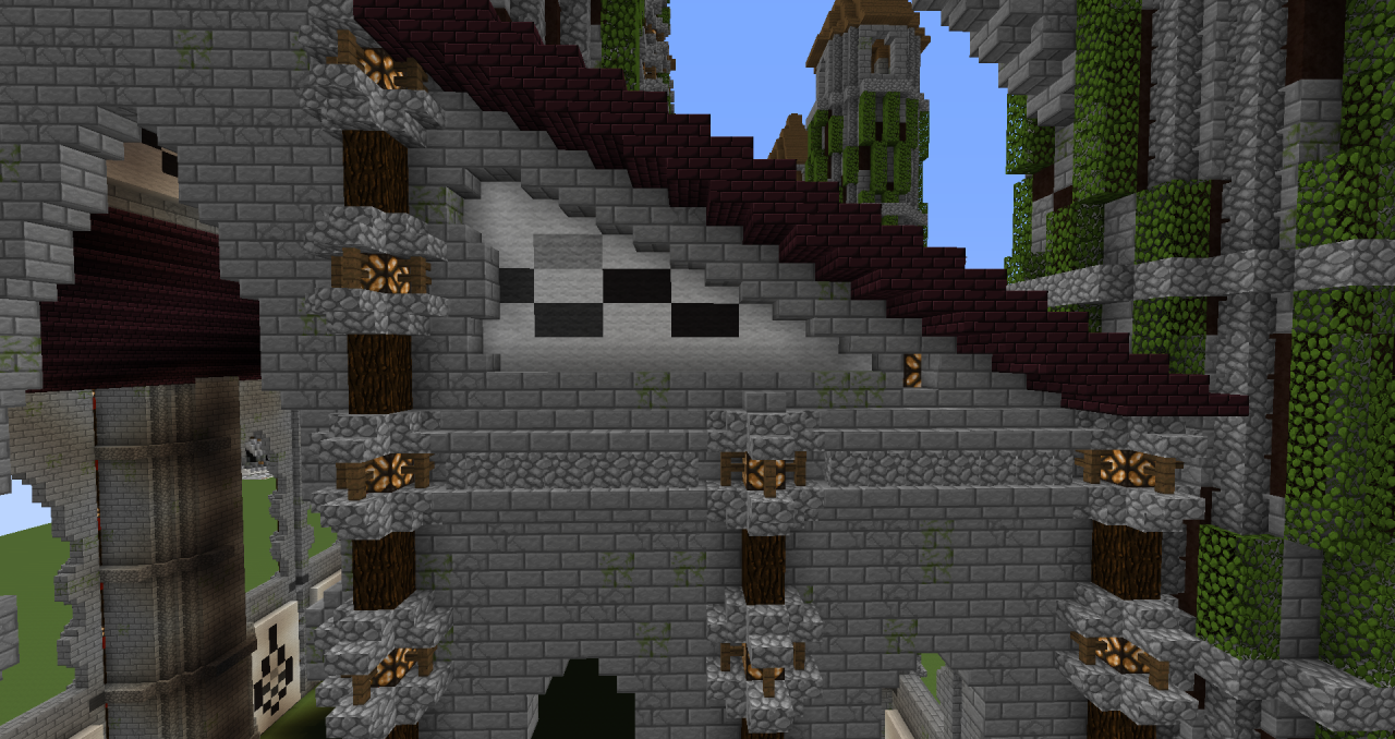 Large Grand Gothic Hall (Shell) Minecraft Map