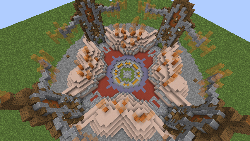 Minecraft Flames Hub/Lobby FREE DOWNLOAD! Minecraft Map