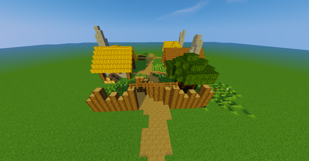 [1.10!] Gallic town Minecraft Map