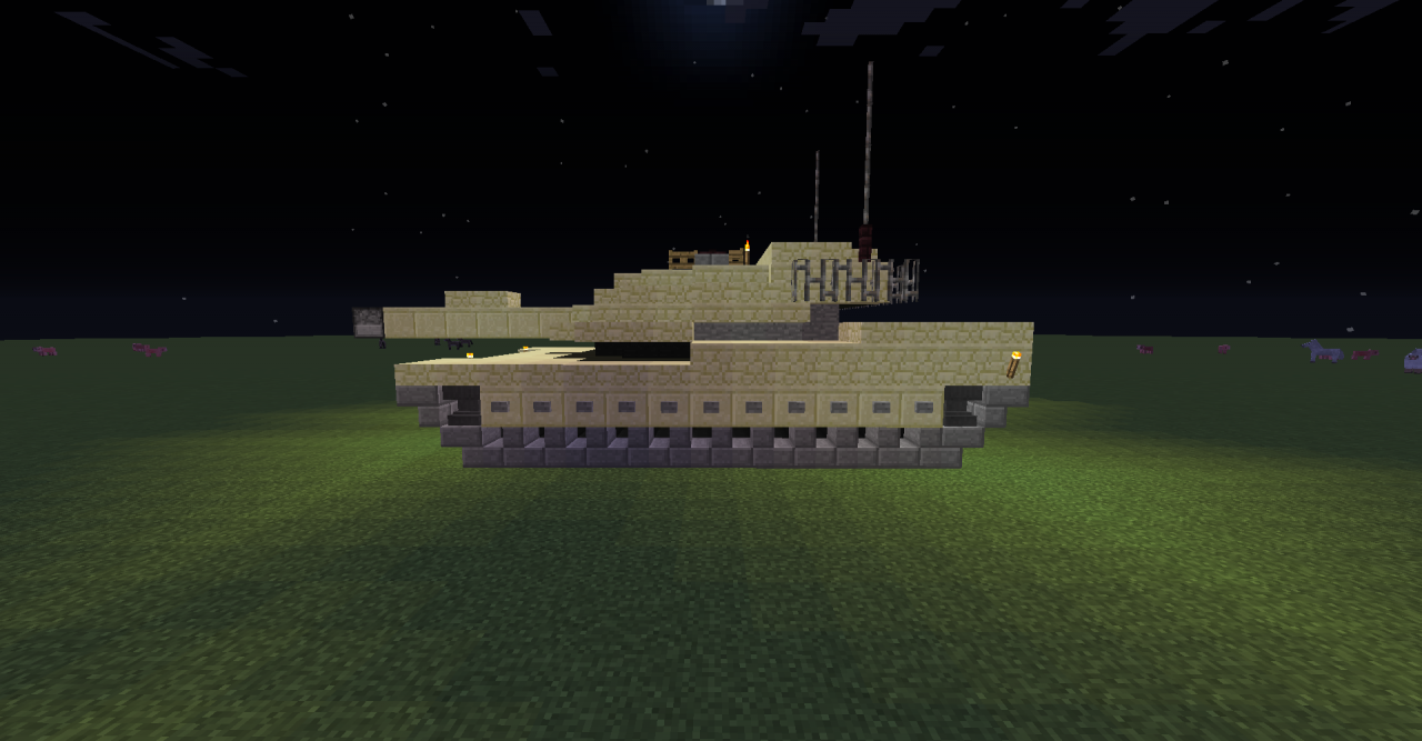 M1 Abrams Tank Minecraft Map