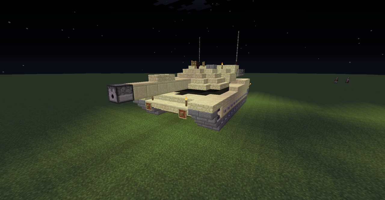 M1 Abrams Tank Minecraft Map