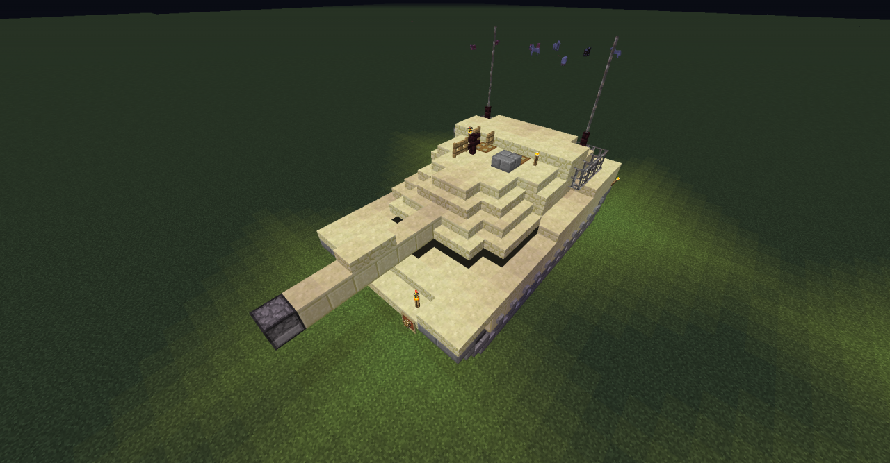 M1 Abrams Tank Minecraft Map