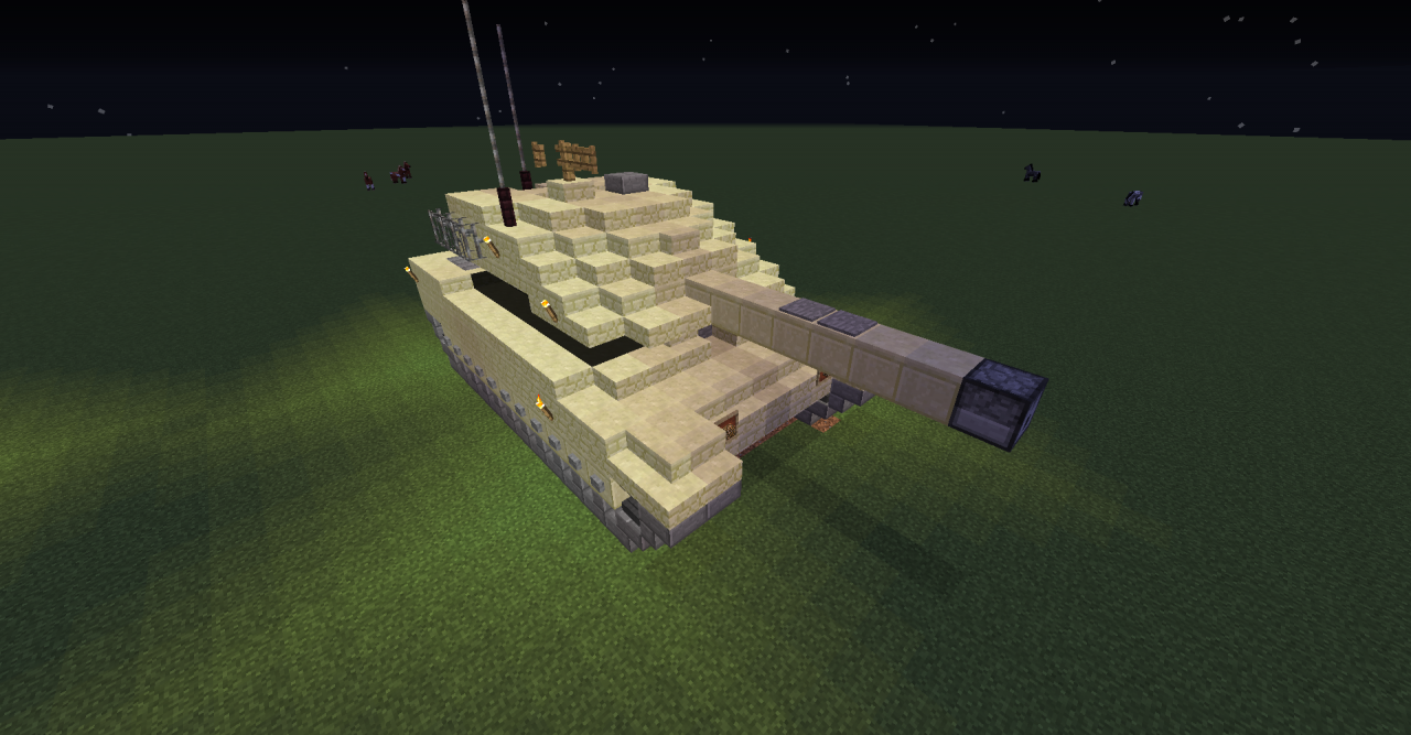 Challenger 2 MBT Minecraft Map