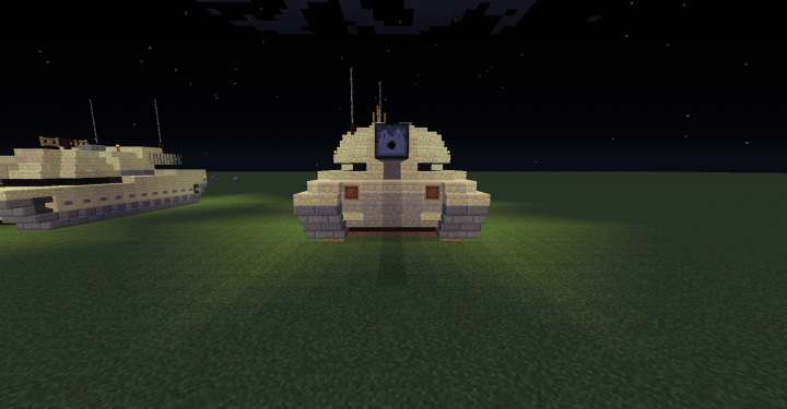 Challenger 2 MBT Minecraft Map