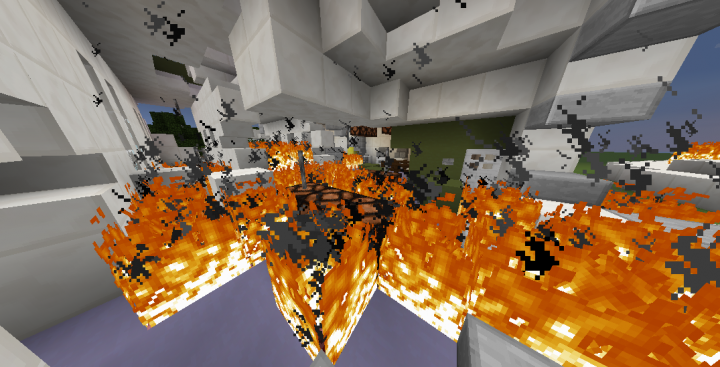PLANE CRASH 1.9 Minecraft Map