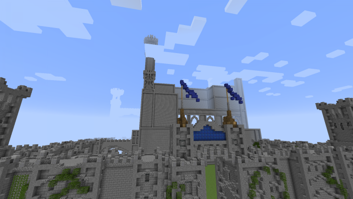 Huge Castle Minecraft Map