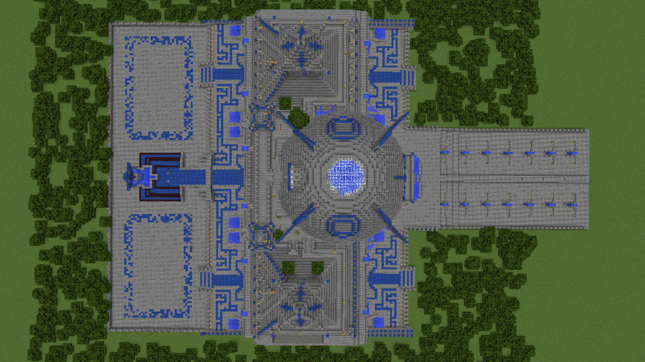 EPIC WATER CASTLE - SERVER SPAWN Minecraft Map