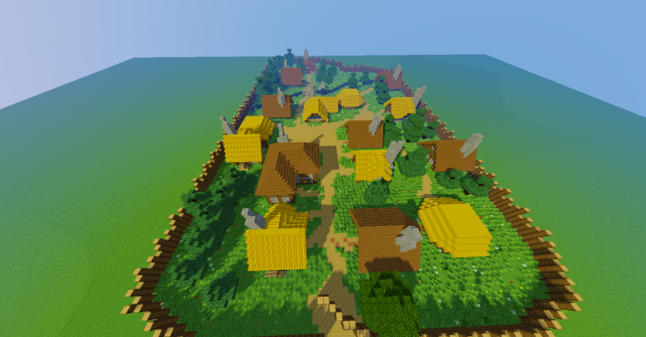 [1.10!] Gallic town Minecraft Map
