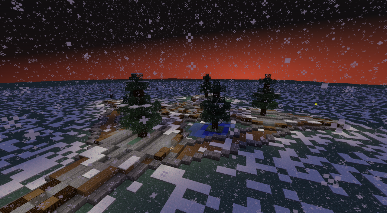 Server Spawn - Taiga-Themed Minecraft Map