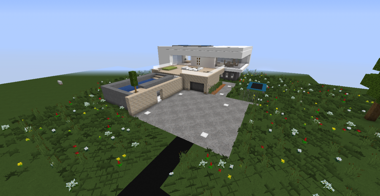 MINECRAFT AWESOME MODERN MAP !!! Minecraft Map