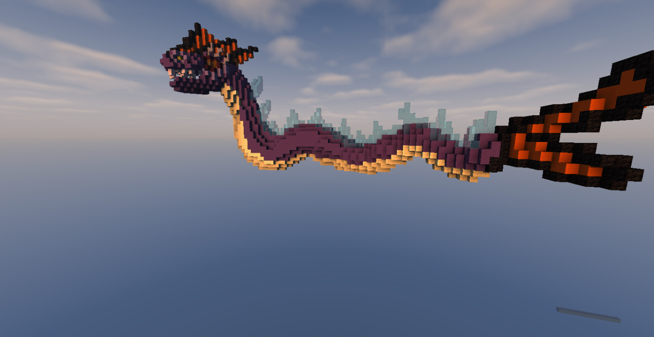Sea Monster Organic - Second real organic Minecraft Map