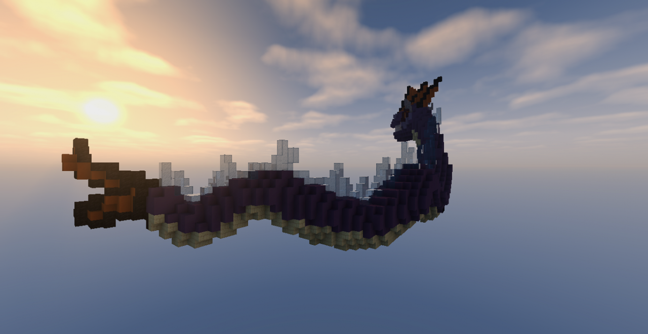 Sea Monster Organic - Second real organic Minecraft Map