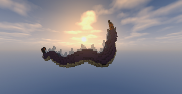 Sea Monster Organic - Second real organic Minecraft Map