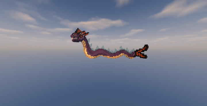 Sea Monster Organic - Second real organic Minecraft Map