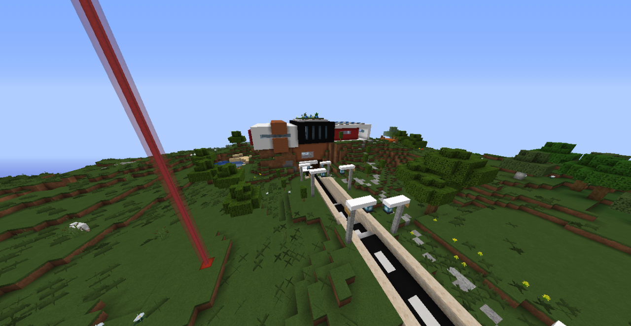 BEAUTIFULL MODERN HOUSE WORLD !!! Minecraft Map