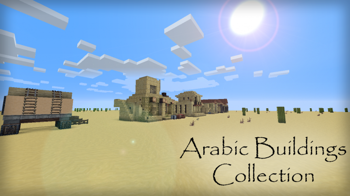 Arabic Themed Buildings Collection Minecraft Map