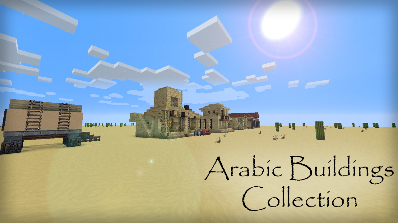 Arabic Themed Buildings Collection Minecraft Map