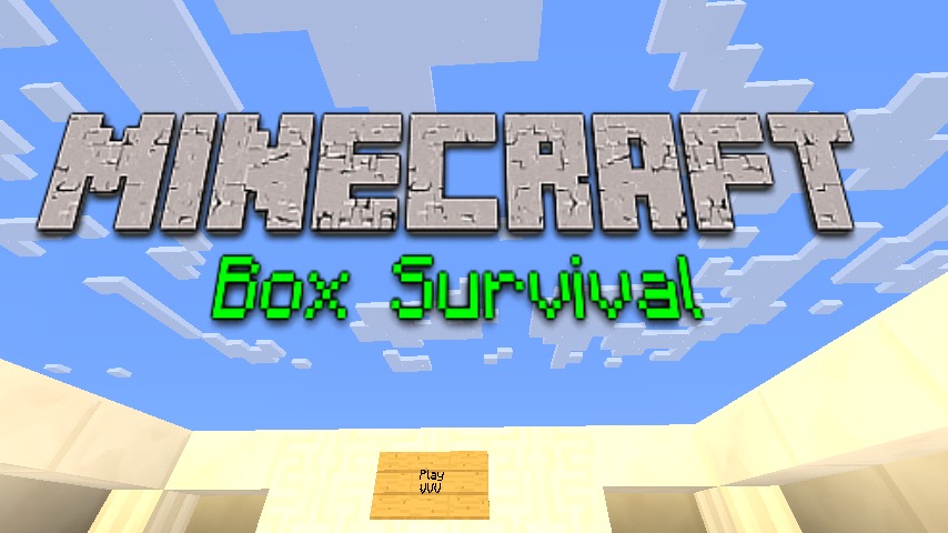 Box Survival Minecraft Map