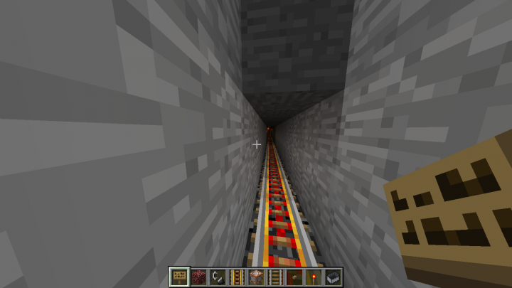 big drop roller coaster Minecraft Map