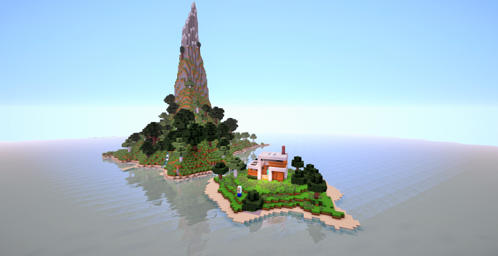 Animated Self Building Redstone House [w/2500 Command blocks ...