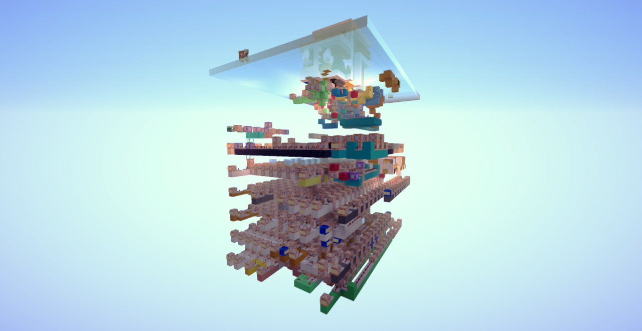 Animated Self Building Redstone House [w/2500 Command blocks ...