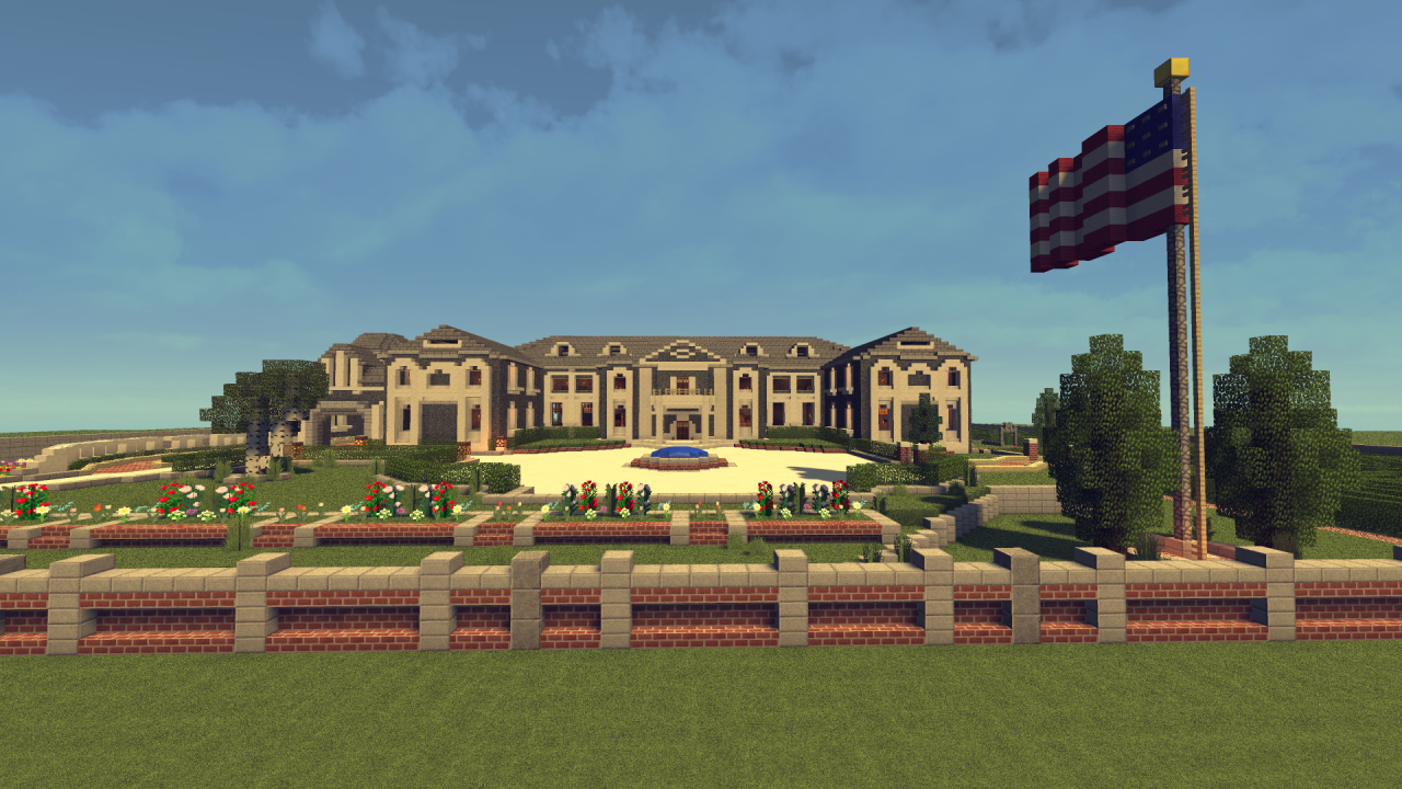 Texan style luxury home - update 2.0! Minecraft Map