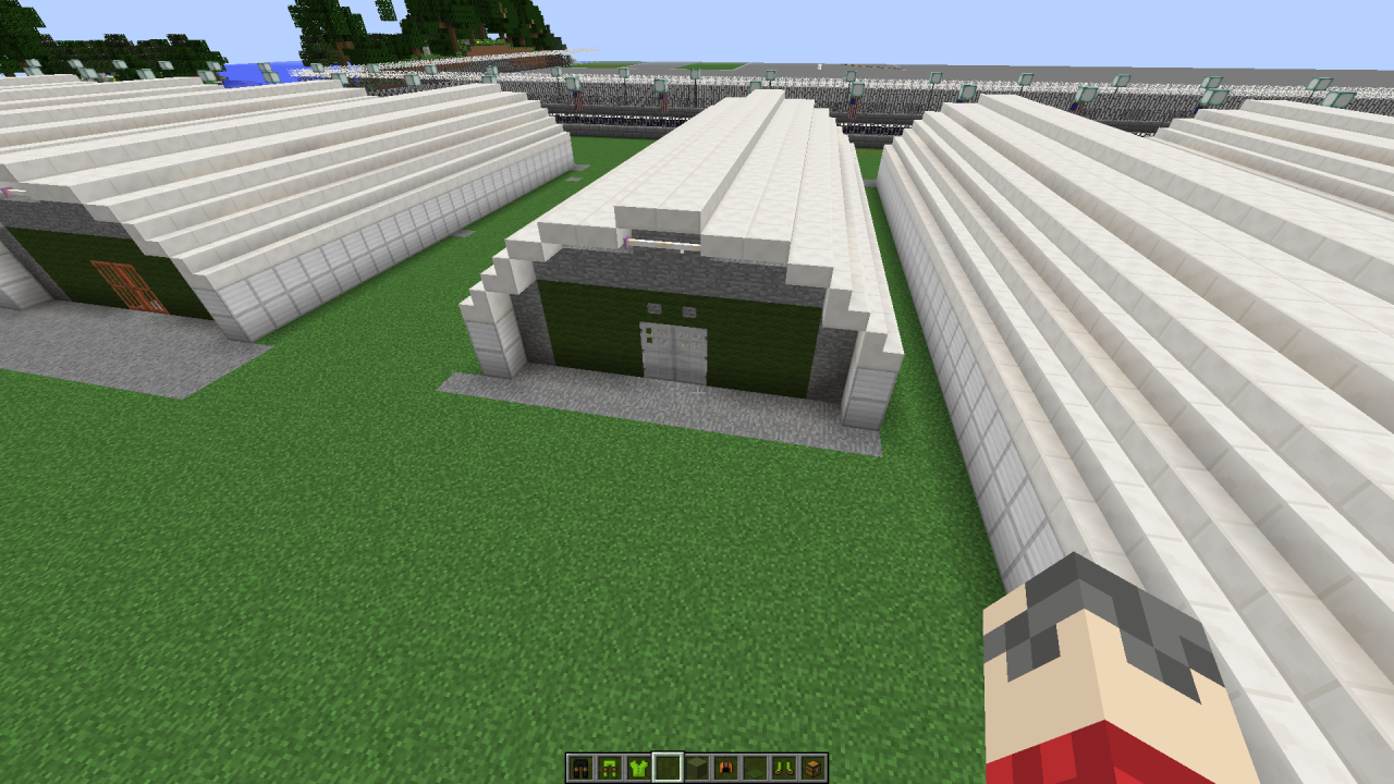 Quonset hut - Latrine - Military Minecraft Map