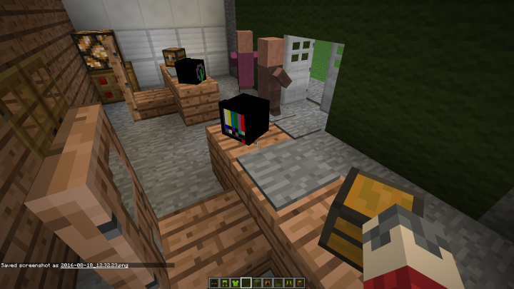 Quonset hut - Barracks interior - Military Minecraft Map