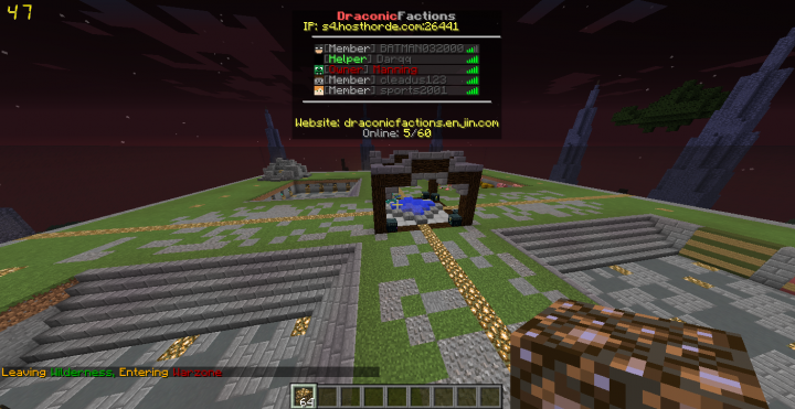 Draconic Factions Minecraft Server