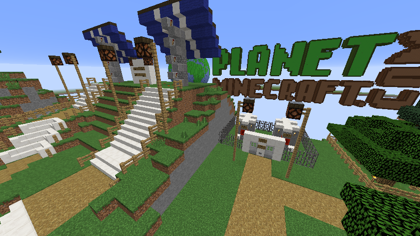 This is my Sustainable City Minecraft Map