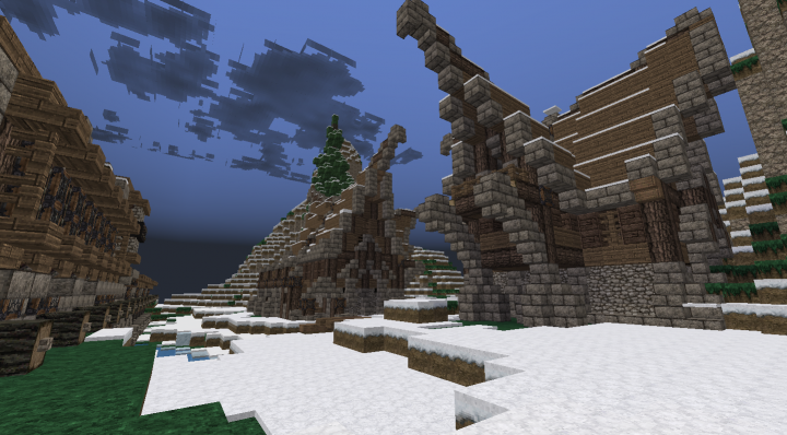 Nordic Logging Outpost Minecraft Map