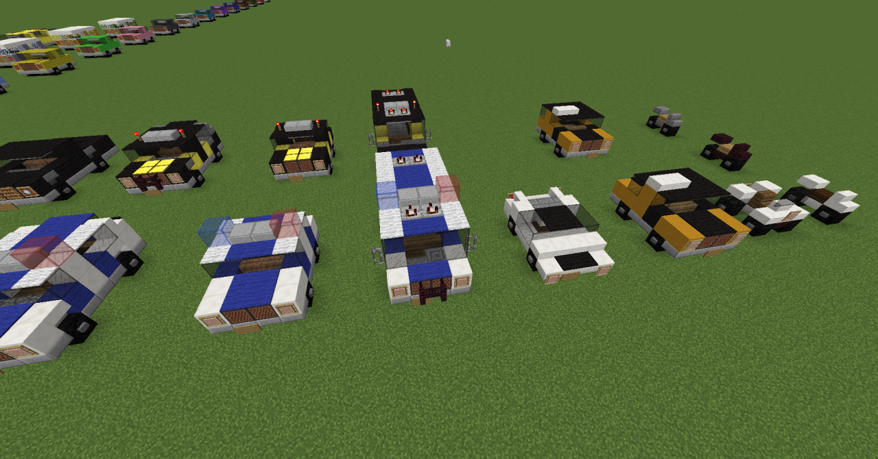 Cars + Trucks Bundle Minecraft Map