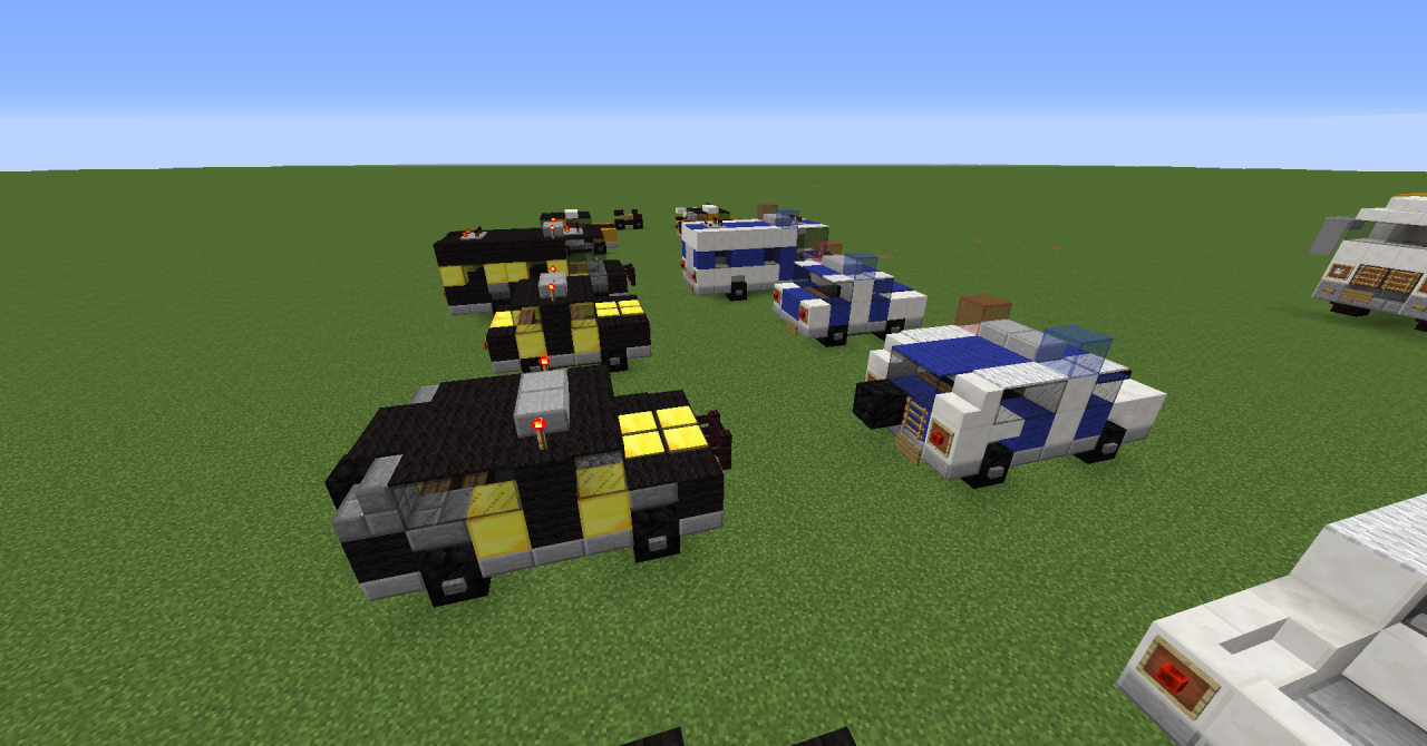 Cars + Trucks Bundle Minecraft Map