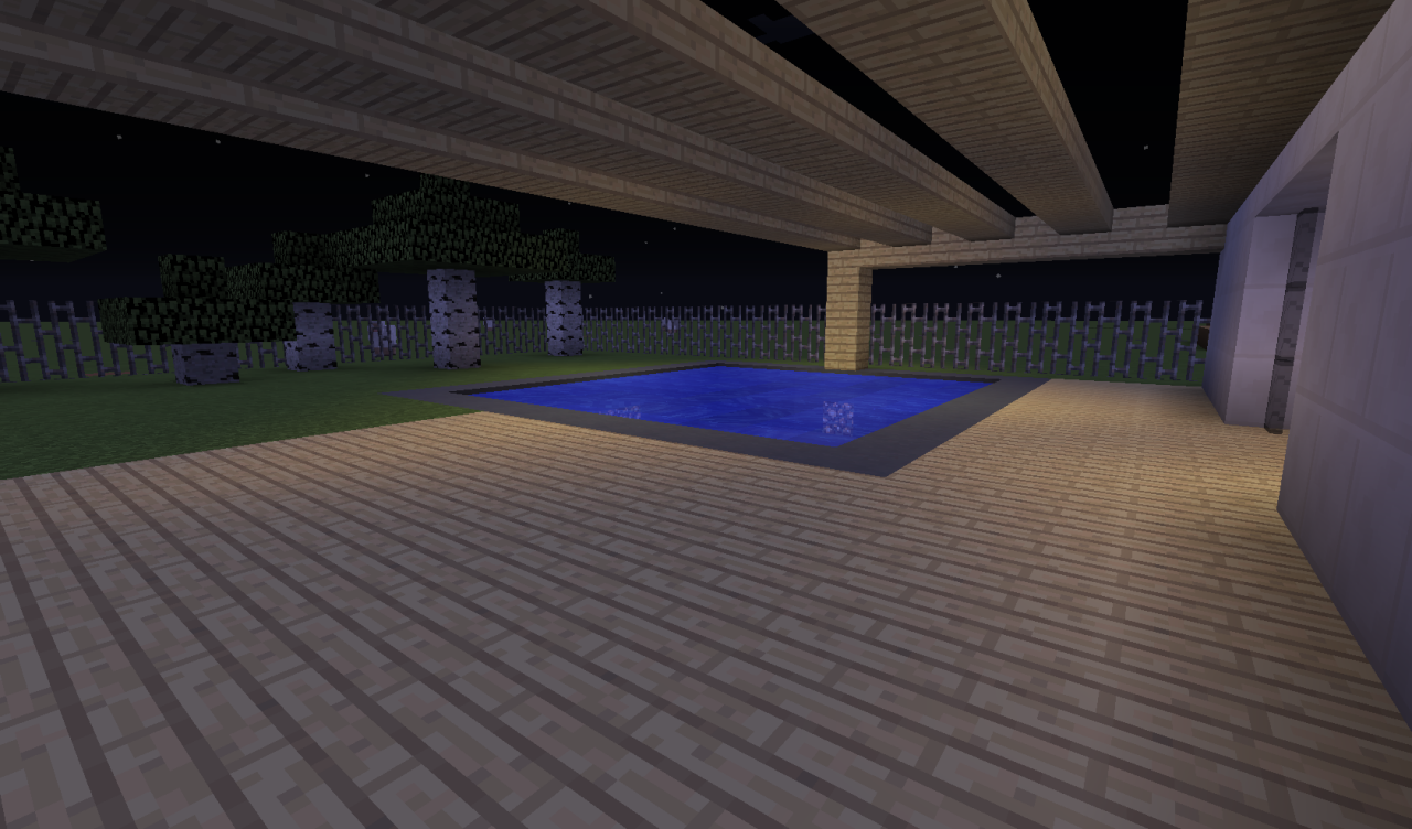 Modern Vacation Home Minecraft Map