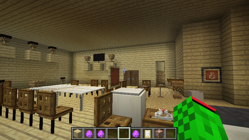 Restaurant Minecraft Map