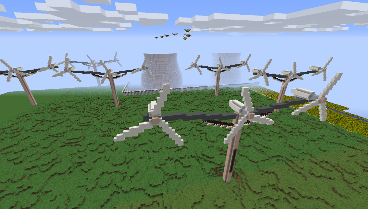 BIO city-Sustainable city project contest Minecraft Map