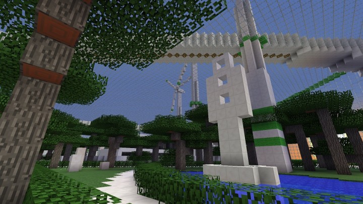 Arkadia Green - Sustainable City Contest Minecraft Map