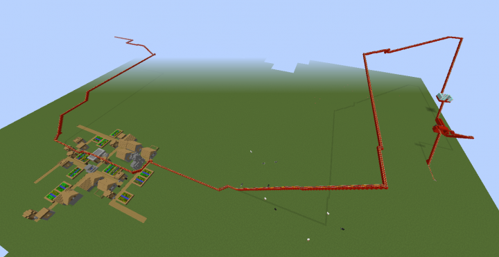 Roller Coaster Adventure! Minecraft Map