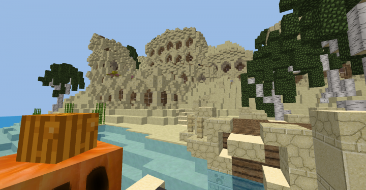 Sandstone Villa Minecraft Map