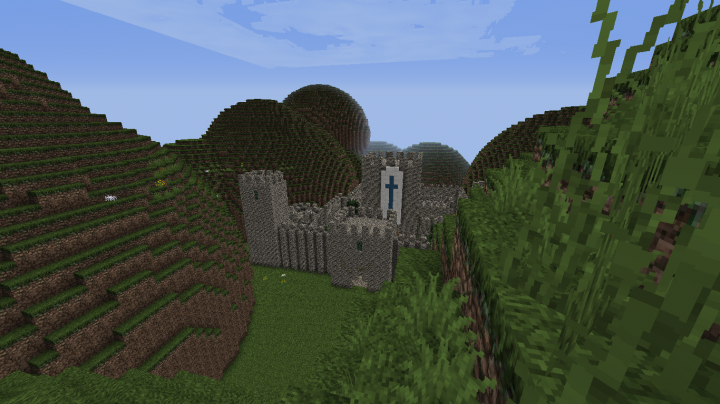 Castle Guimarães of Portugal Minecraft Map